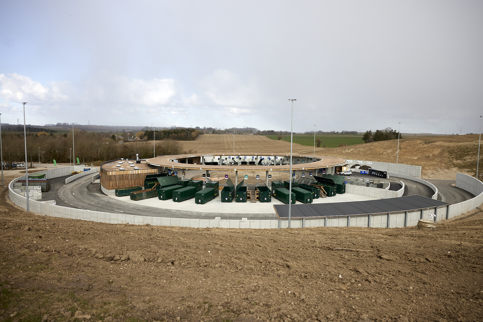 Ny genbrugsstation i Lisbjerg Kredsløb Ny genbrugsstation i Lisbjerg Kredsløb